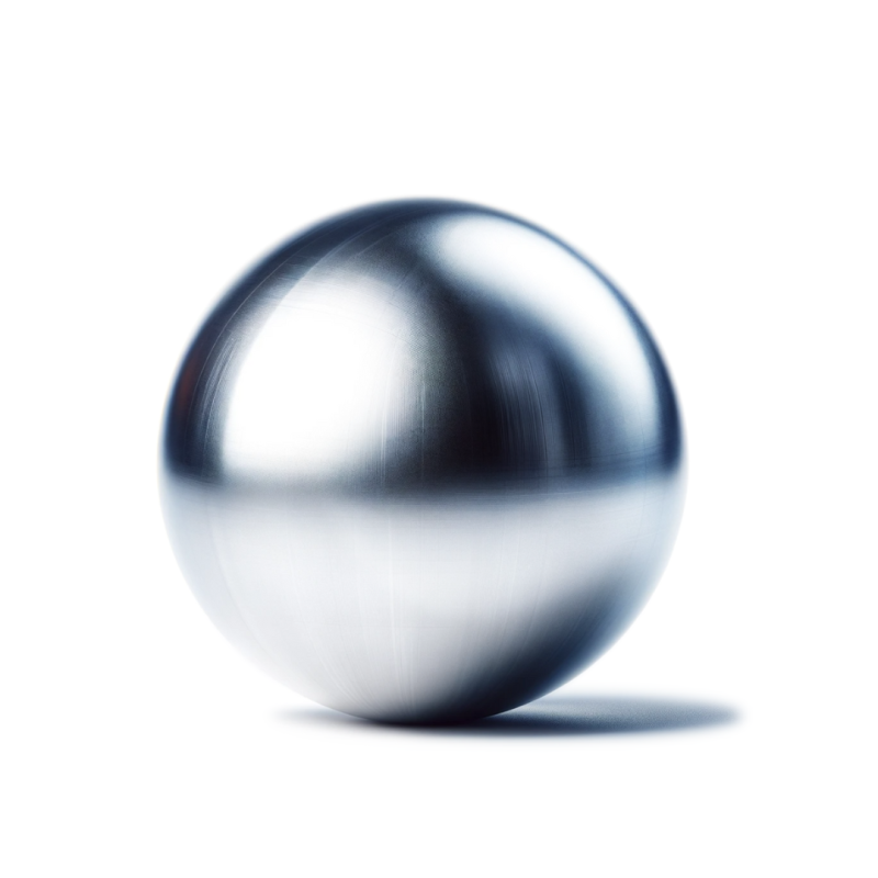 Aluminum Ball, 1" Solid