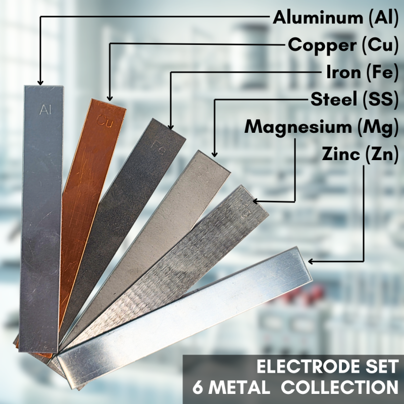 Metal Electrodes, Set Of 6